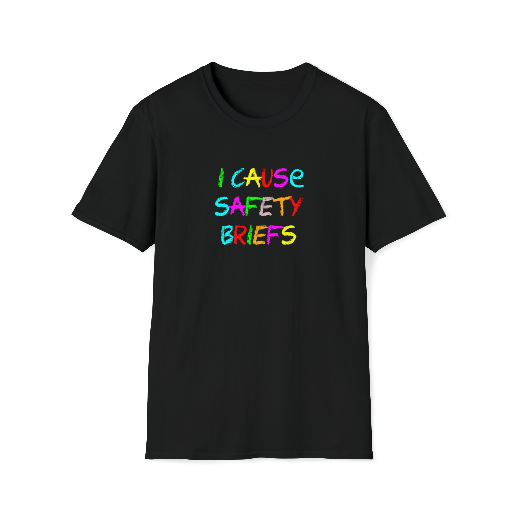I cause safety briefs - T-Shirt – usmc-memes